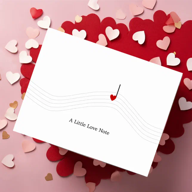 Little Love Note Postcard | Zazzle