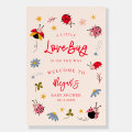 Little Lovebug Baby Shower Welcome Sign | Zazzle