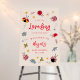 Little Lovebug Baby Shower Welcome Sign | Zazzle