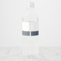 Little Man Bottle Wrapper with Bow Tie Water Bottle Label | Zazzle