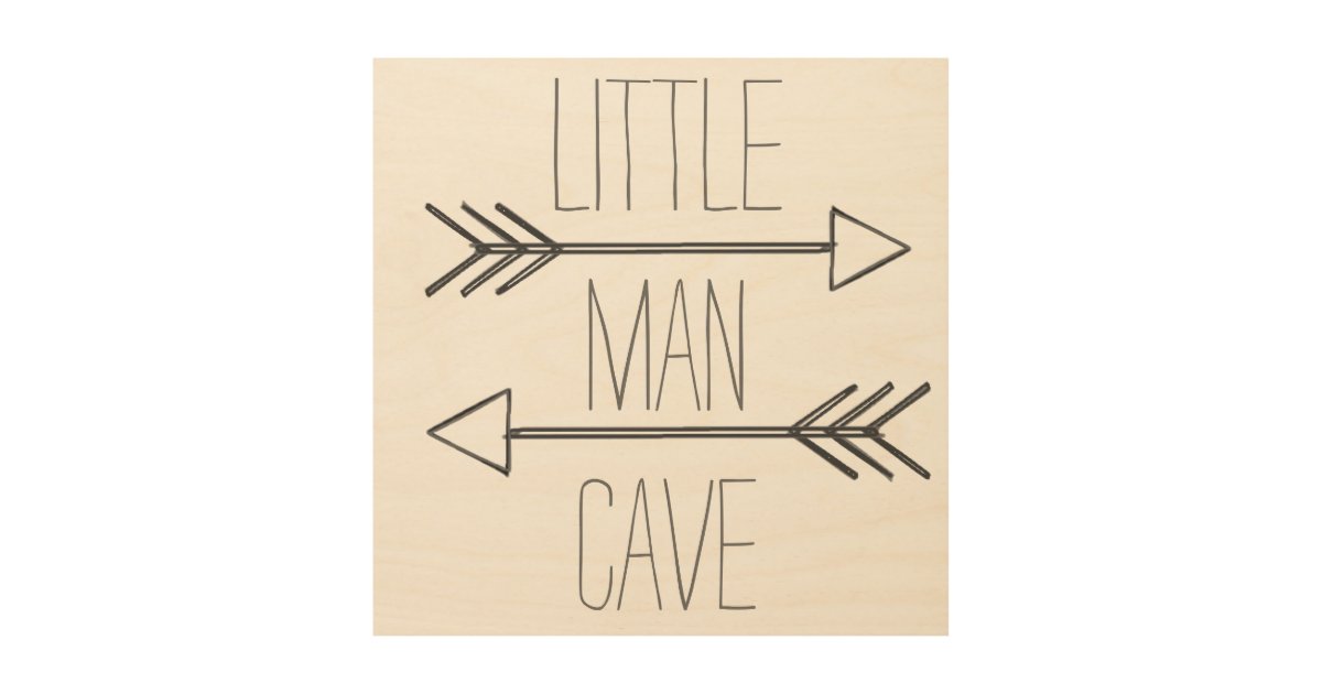 little man cave sign | Zazzle