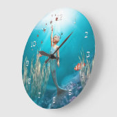 Little Mermaid 1 Wall Clock | Zazzle