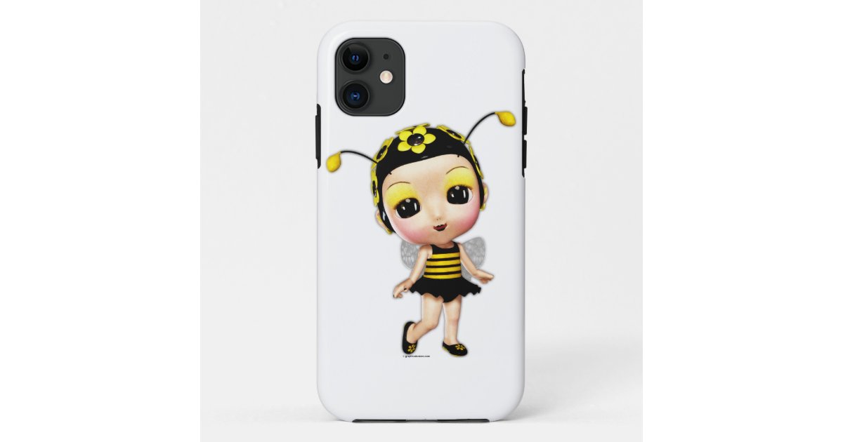 Little Miss Bumblebee iPhone 5 Case | Zazzle