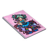 Little Miss Deelish Fairy Unicorn Princess Fantasy Notebook | Zazzle