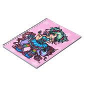 Little Miss Deelish Fairy Unicorn Princess Fantasy Notebook | Zazzle