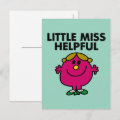 Little Miss Helpful Classic Postcard | Zazzle