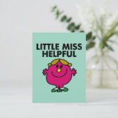 Little Miss Helpful Classic Postcard | Zazzle