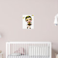 Little Miss Lady Bumblebee Poster | Zazzle