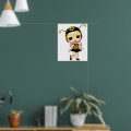 Little Miss Lady Bumblebee Poster | Zazzle