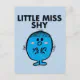 Little Miss Shy | Black Lettering Postcard | Zazzle