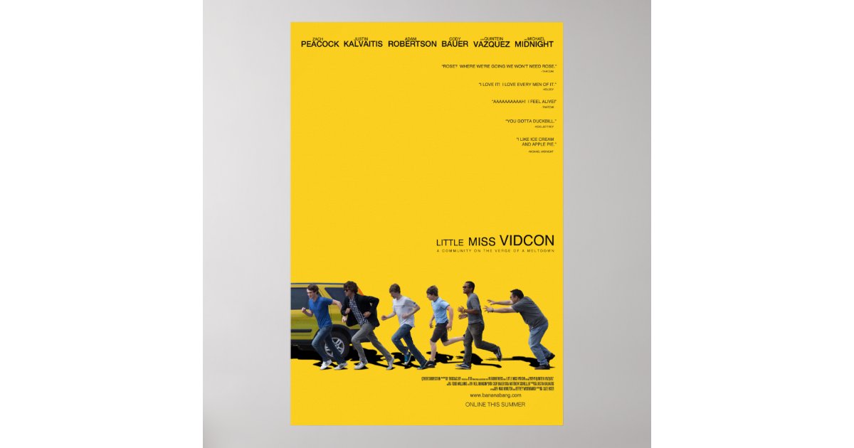 Little Miss Vidcon Poster | Zazzle