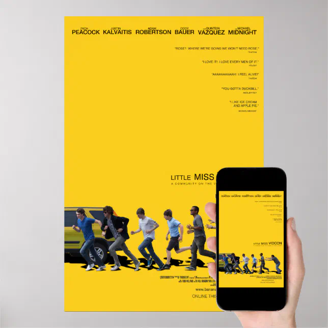 Little Miss Vidcon Poster | Zazzle