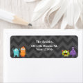 Little Monster Return Address Label | Zazzle