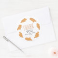 Little Nugget Baby Shower Thank you Favor Stickers | Zazzle