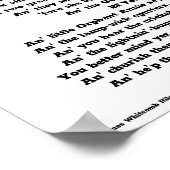 LITTLE ORPHANT ANNIE POEM POSTER | Zazzle