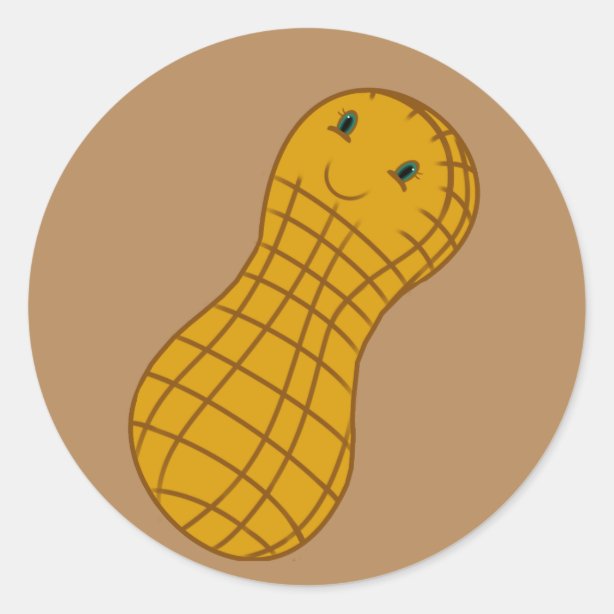Peanut Stickers - 100% Satisfaction Guaranteed | Zazzle