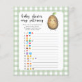 Little potato - baby shower emoji pictionary game | Zazzle