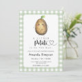 Little Potato Baby shower Invitation | Zazzle