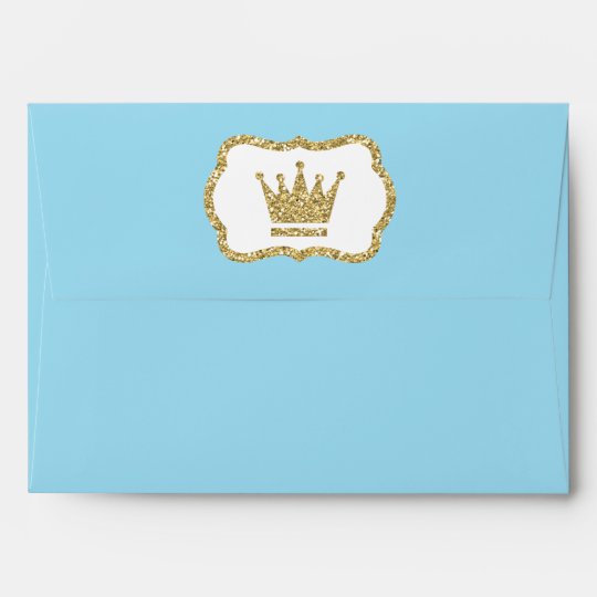 Blue Or Pink? Raindrops Gender Reveal Envelope | Zazzle.com