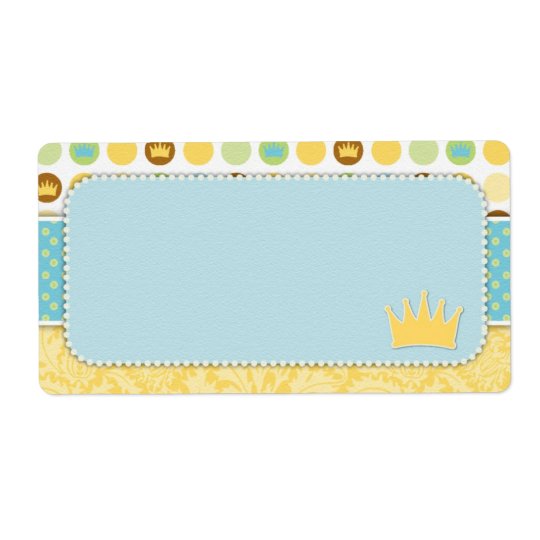 Little Prince Name Tag | Zazzle.com