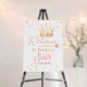 Little Princess Baby Shower Welcome Sign | Zazzle