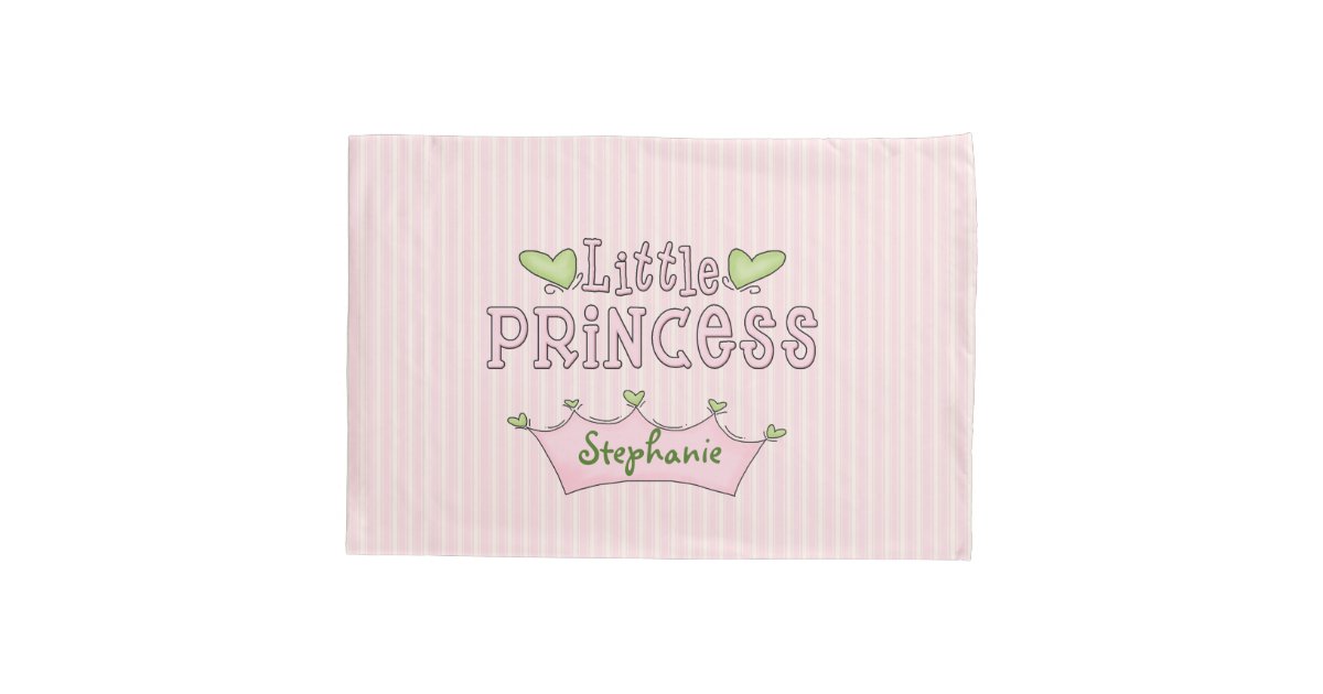 Little Princess Custom Pillow Case | Zazzle
