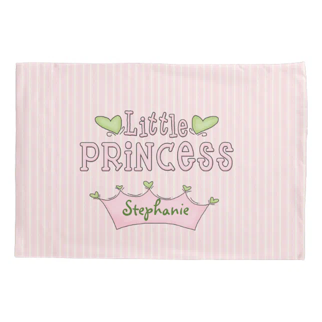 Little Princess Custom Pillow Case | Zazzle