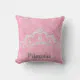 LITTLE PRINCESS PILLOW PINK customisable | Zazzle