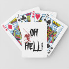 NJ Devils vs. Rangers playing cards | Zazzle.com