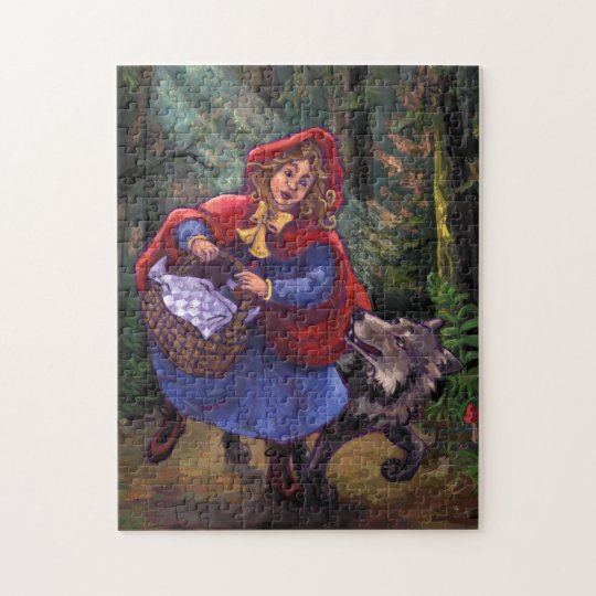 Little Red Riding Hood Jigsaw Puzzle | Zazzle.com