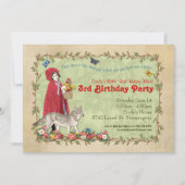 Little Red Riding Hood Party Invitation | Zazzle