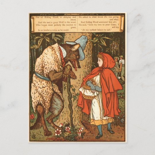 little-red-riding-hood-pictures-9 postcard | Zazzle.com