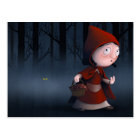 Little Red Riding Hood Postcard | Zazzle.com