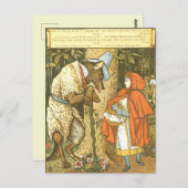 Little Red Riding Hood Postcard | Zazzle