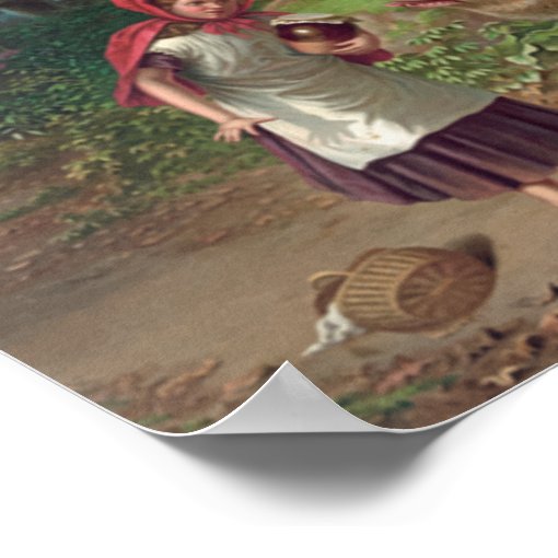 Little Red Riding Hood Poster | Zazzle