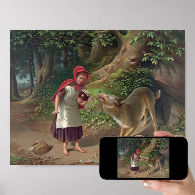 Little Red Riding Hood Poster | Zazzle