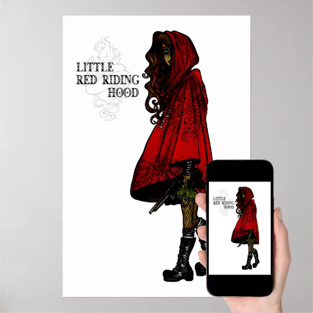 Little Red Riding Hood Poster | Zazzle