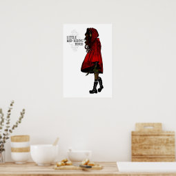 Little Red Riding Hood Poster | Zazzle