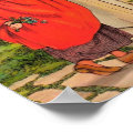 Little Red Riding Hood Vintage Poster | Zazzle