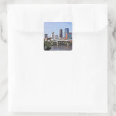 Little Rock, Arkansas Square Sticker | Zazzle