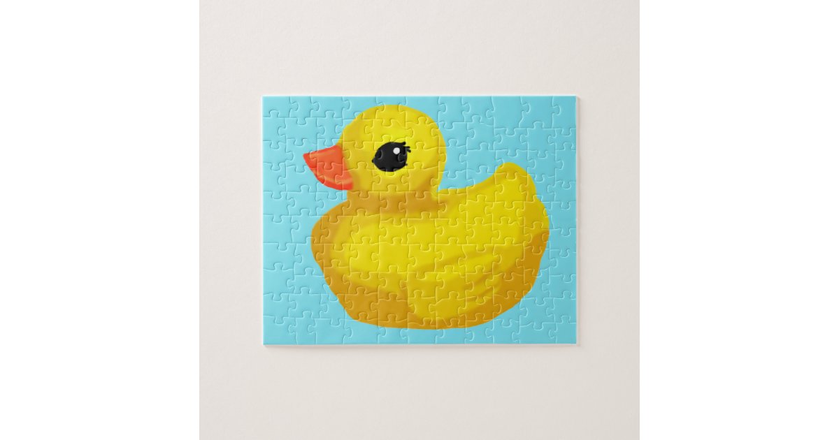 "Little Rubber Ducky" Jigsaw Puzzle | Zazzle