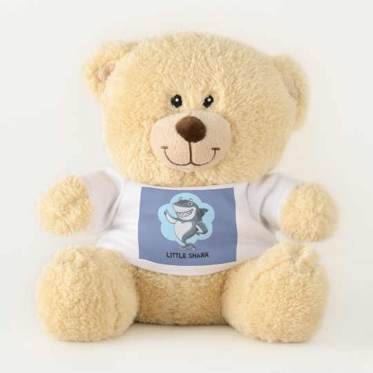 Little Shark Teddy Bear | Zazzle.com
