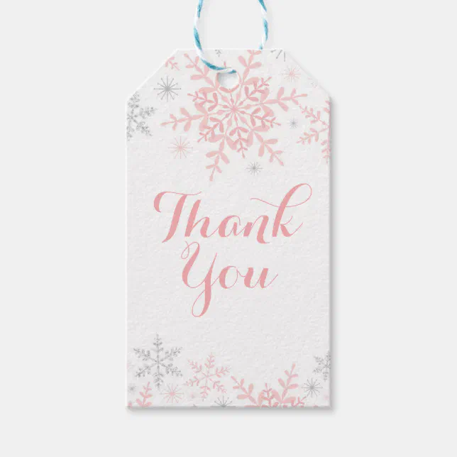 Little Snowflake Baby Shower Gift Tag | Zazzle