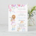 Little Spring Girl Birthday Invitation | Zazzle
