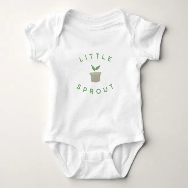 Little Sprout baby bodysuit | Zazzle