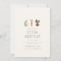 Little Sprout is on The Way Baby Shower Invite | Zazzle
