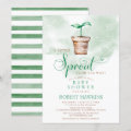 Little Sprout is on the Way Garden Baby Shower Invitation | Zazzle