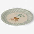 Little Sprouts Garden Party Baby Shower Paper Plates | Zazzle