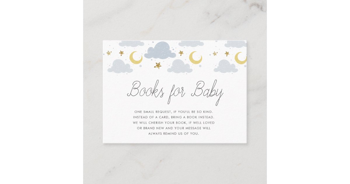 little star books for baby card | Zazzle