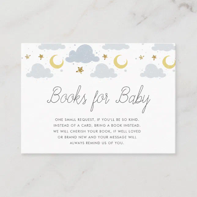 little star books for baby card | Zazzle
